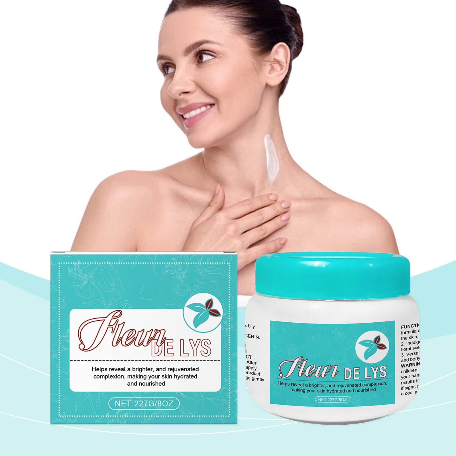 Discount Galore, Moisturizing Face Body Cream, Nourishing Lotion, 227g ...