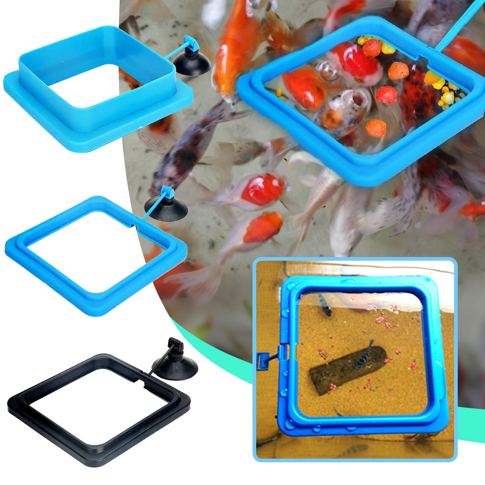 Discount Galore,Suspenable White Plastic Aquarium Tank Isolation Net ...