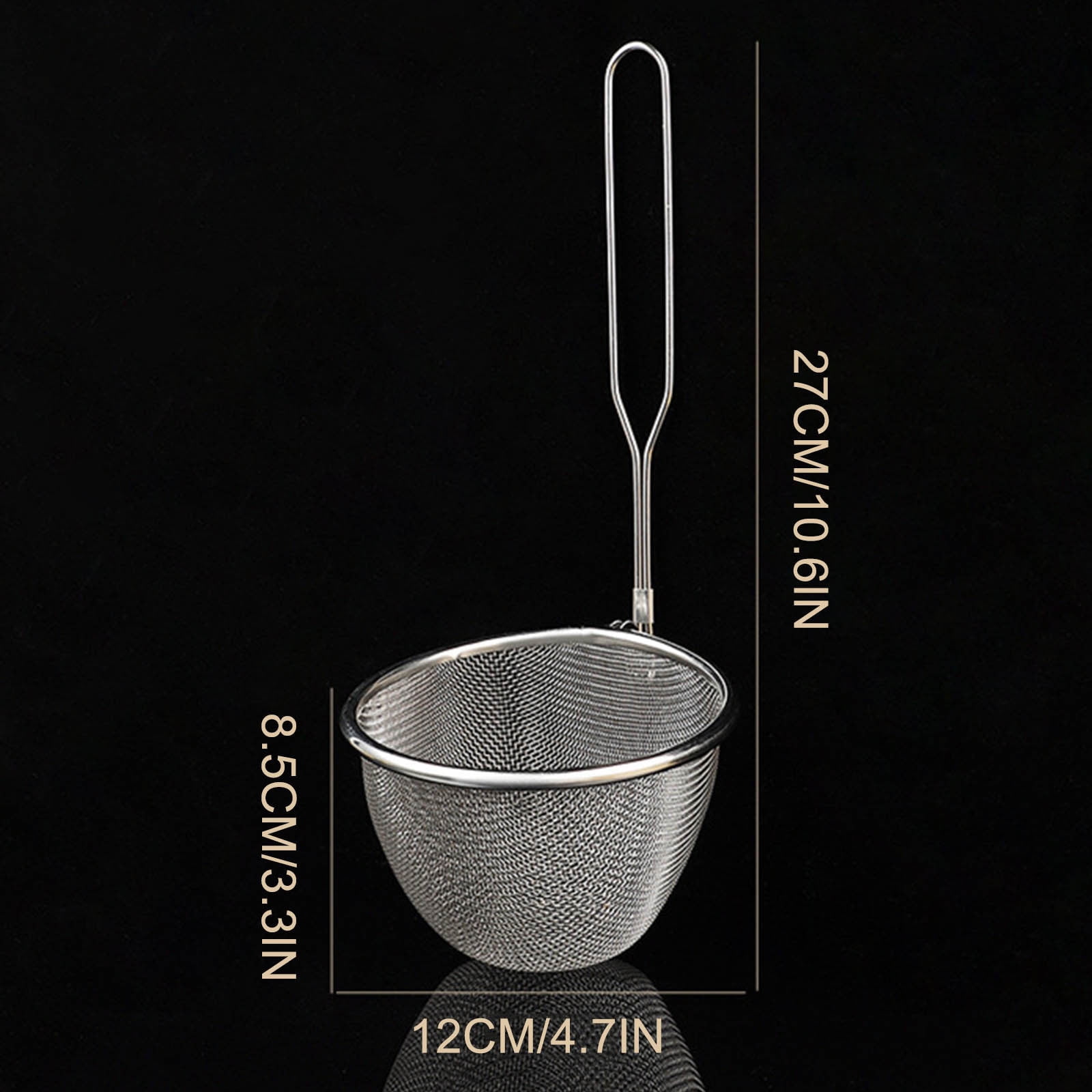 Discount Galore, stainless Steel Colander Spoon, Spicy Noodle Digger ...