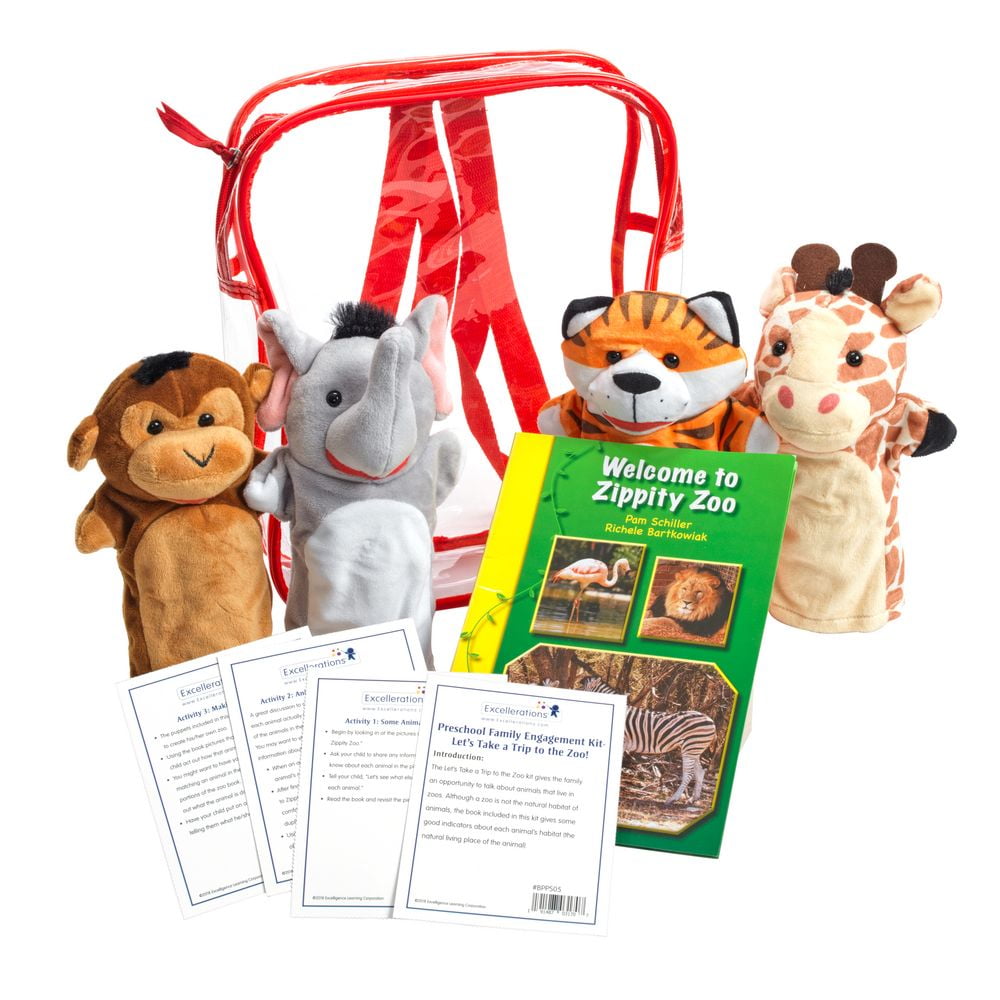 Discount School Supply Preschool Family Engagement Kit- Zoo - Walmart.com