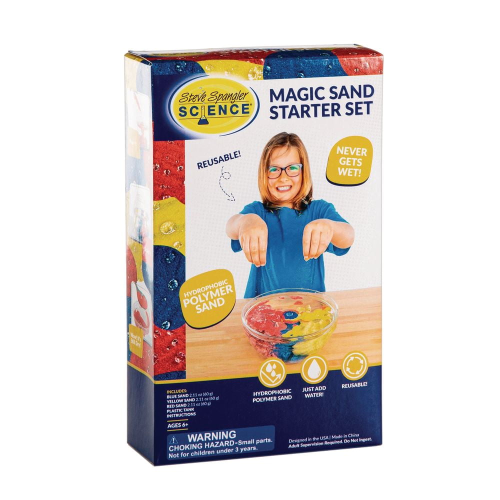Discount School Supply Steve Spangler Science Magic Sand 2.12 oz, Red ...