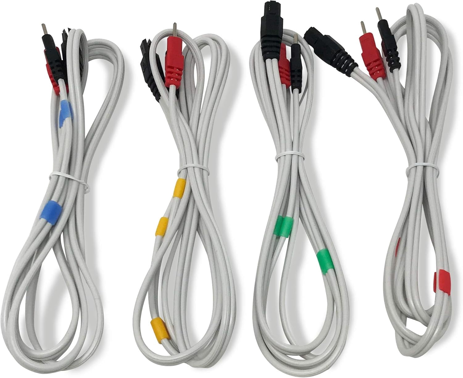 Discount TENS - Compex Compatible Replacement Lead Wires, 2mm pin ...