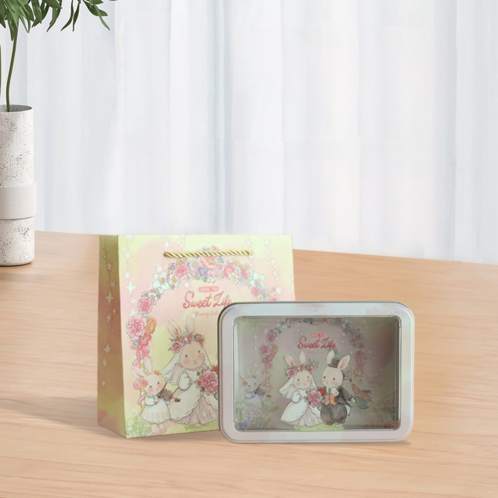 Discounted Rectangular Film Tin Rabbit Box Is Usually Themed Around ...