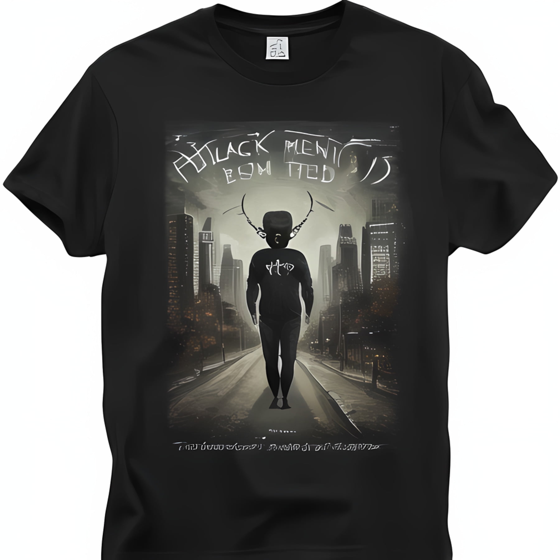 Discover Bold Black T-Shirts: Unique Chest Graphics Reflecting Social ...