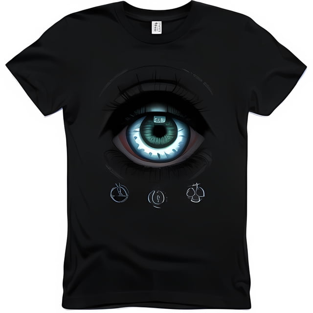 Discover Bold Graphic Black T-Shirts with Eye Design Perfect for Fans ...
