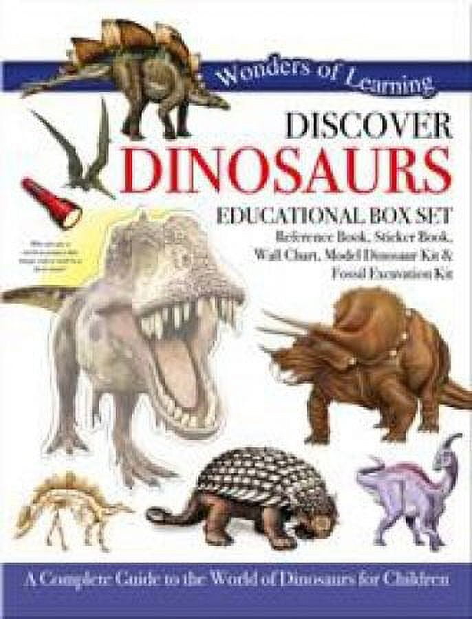 Discover Dinosaurs Educational Box Set (Wonders of Learning) - Walmart.com