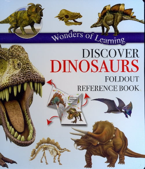 Discover Dinosaurs Foldout Reference Book (Wonders of Learning ...