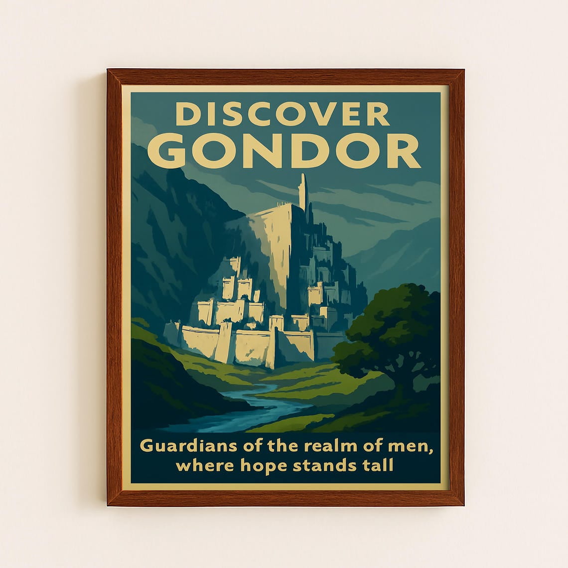 Discover Gondor Travel, Guardians Of The Realm Of Men, Lord Of The ...