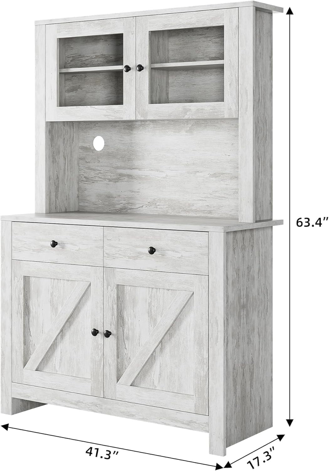 Discover Great Deals Versatile Kitchen Food Cabinet with Microwave ...