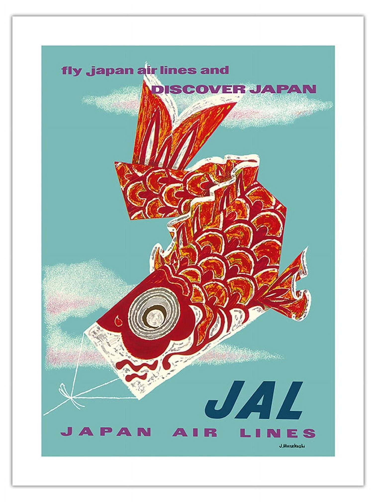 Discover Japan - Koinobori (Carp Streamer) - Fly Japan Air Lines (JAL ...