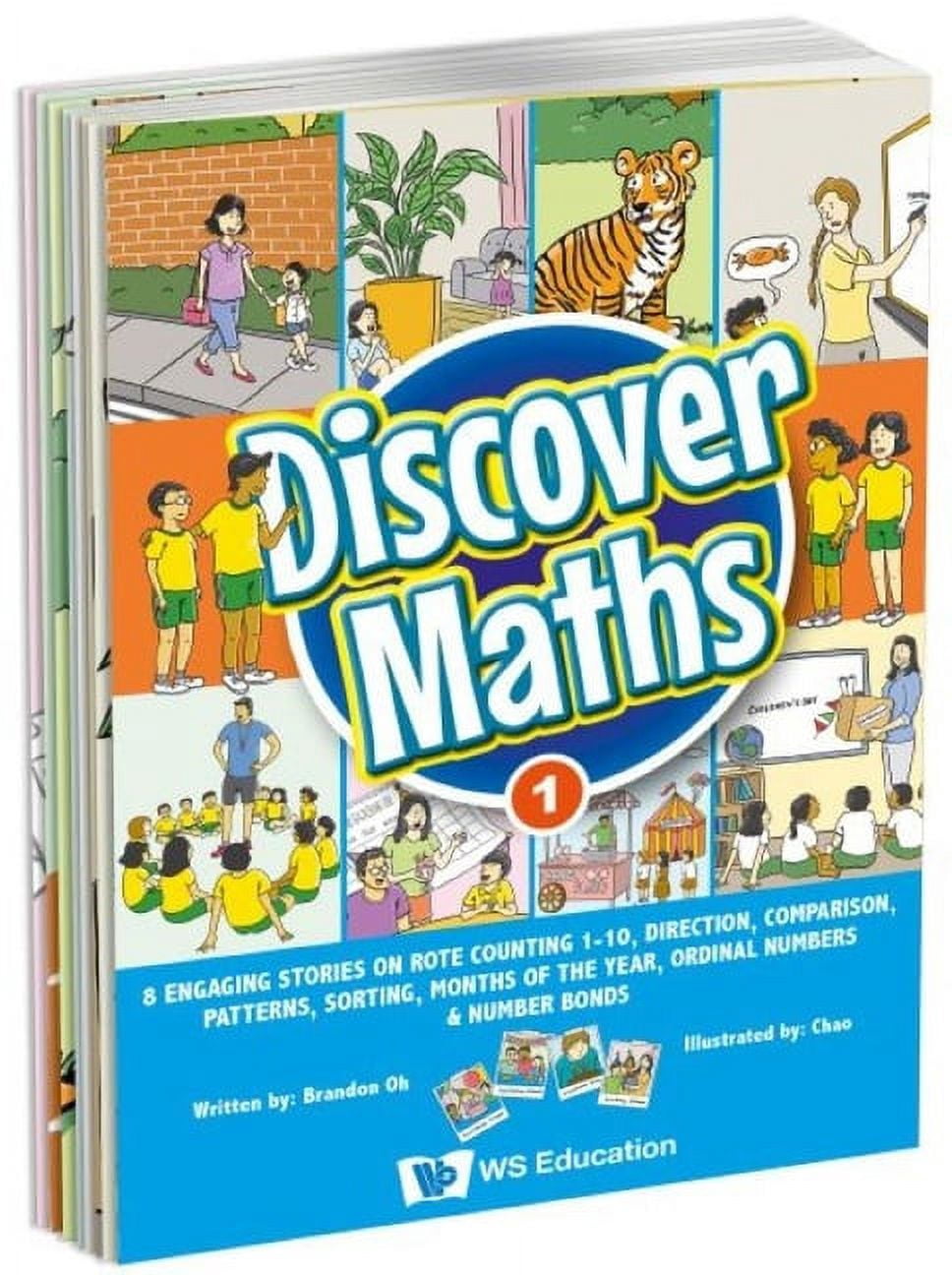 Discover Maths 1: 8 Engaging Stories on Rote Counting 1-10, Direction ...