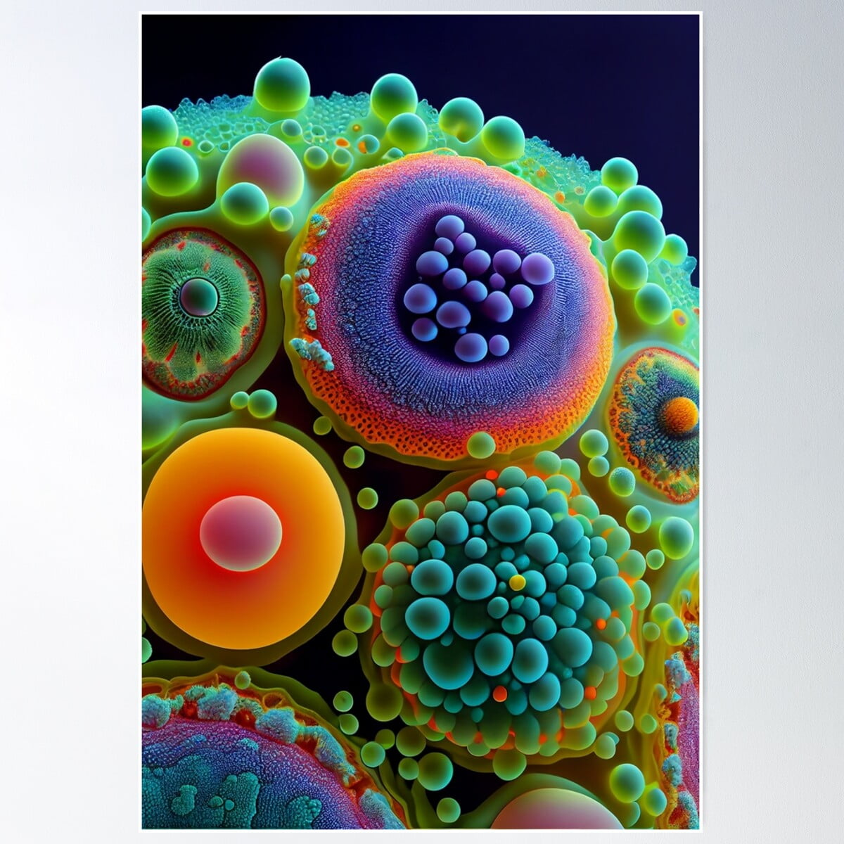 Discover The Origins Of Life: Microscopic Art Featuring Protocells ...