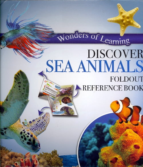 Discover Sea Animals Foldout Reference Book (Wonders of Learning ...
