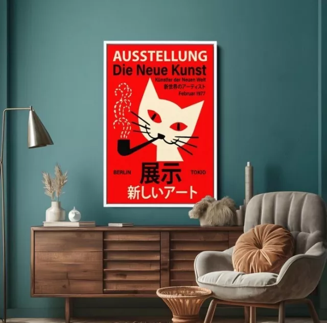 Discover The Fusion Poster, The New Art Berlin Tokyo German Print NO ...