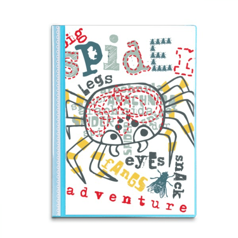 Discover World Spider Adventure Pattern Book Sheet Protectors Portfolio ...