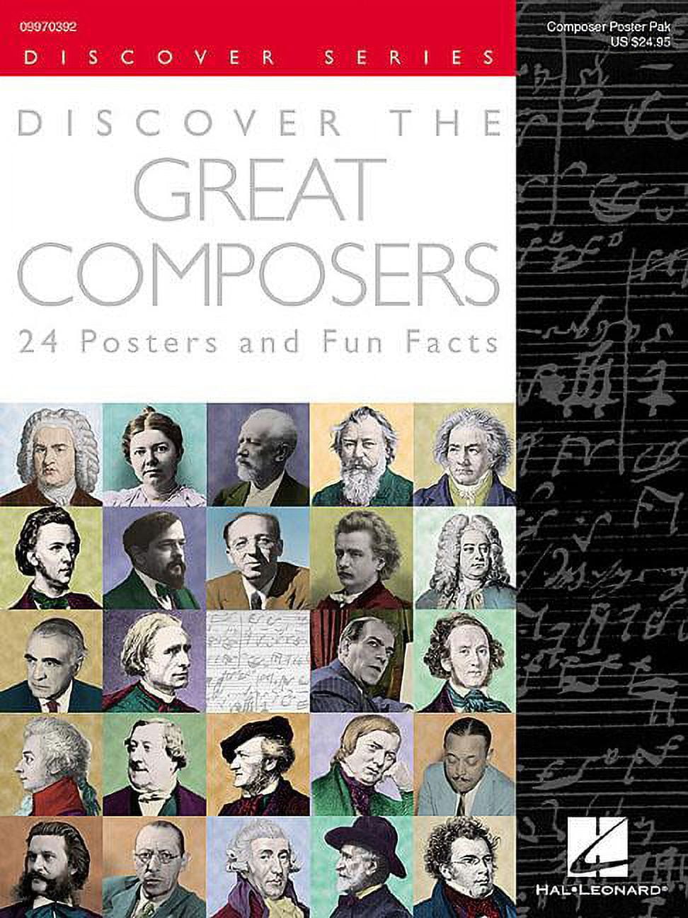 Discover the Great Composers (Set of 24 Posters): Poster Pack (Other ...