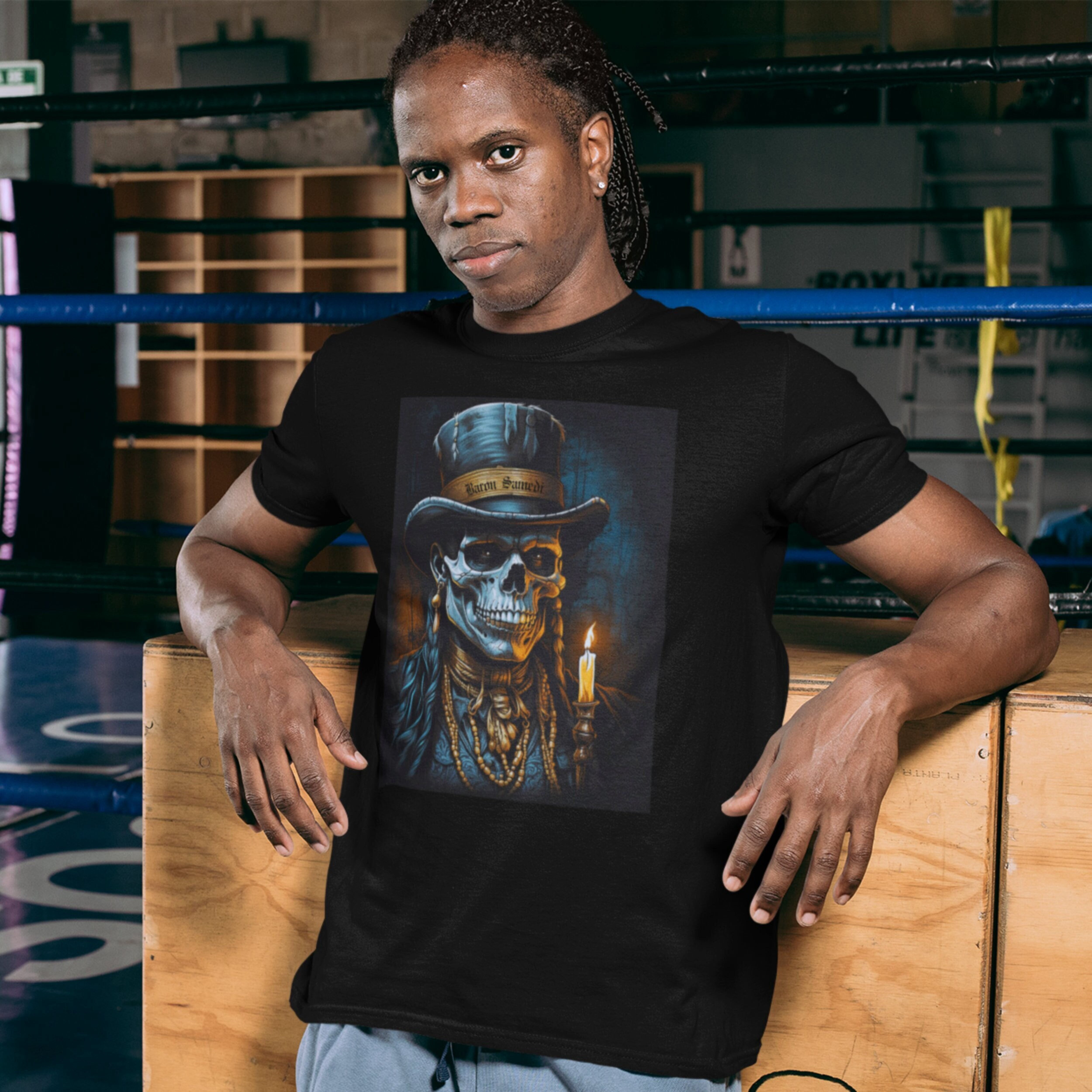 Discover the Magic of Voodoo | Baron Samedi Unisex T-shirt | Mystical ...