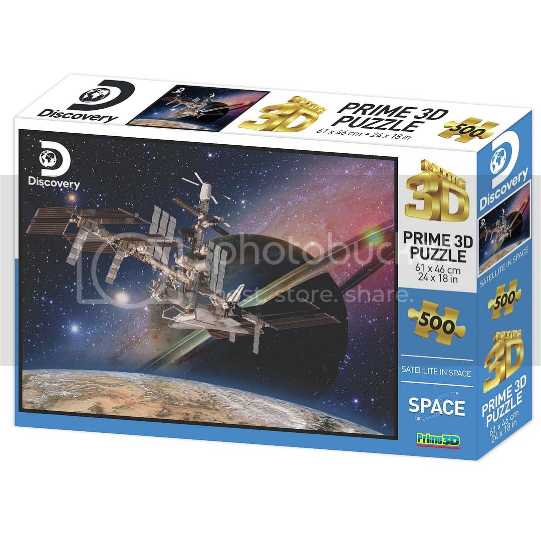 Discovery 500pc Satellite in Space Puzzle Ages 6+ - Walmart.com
