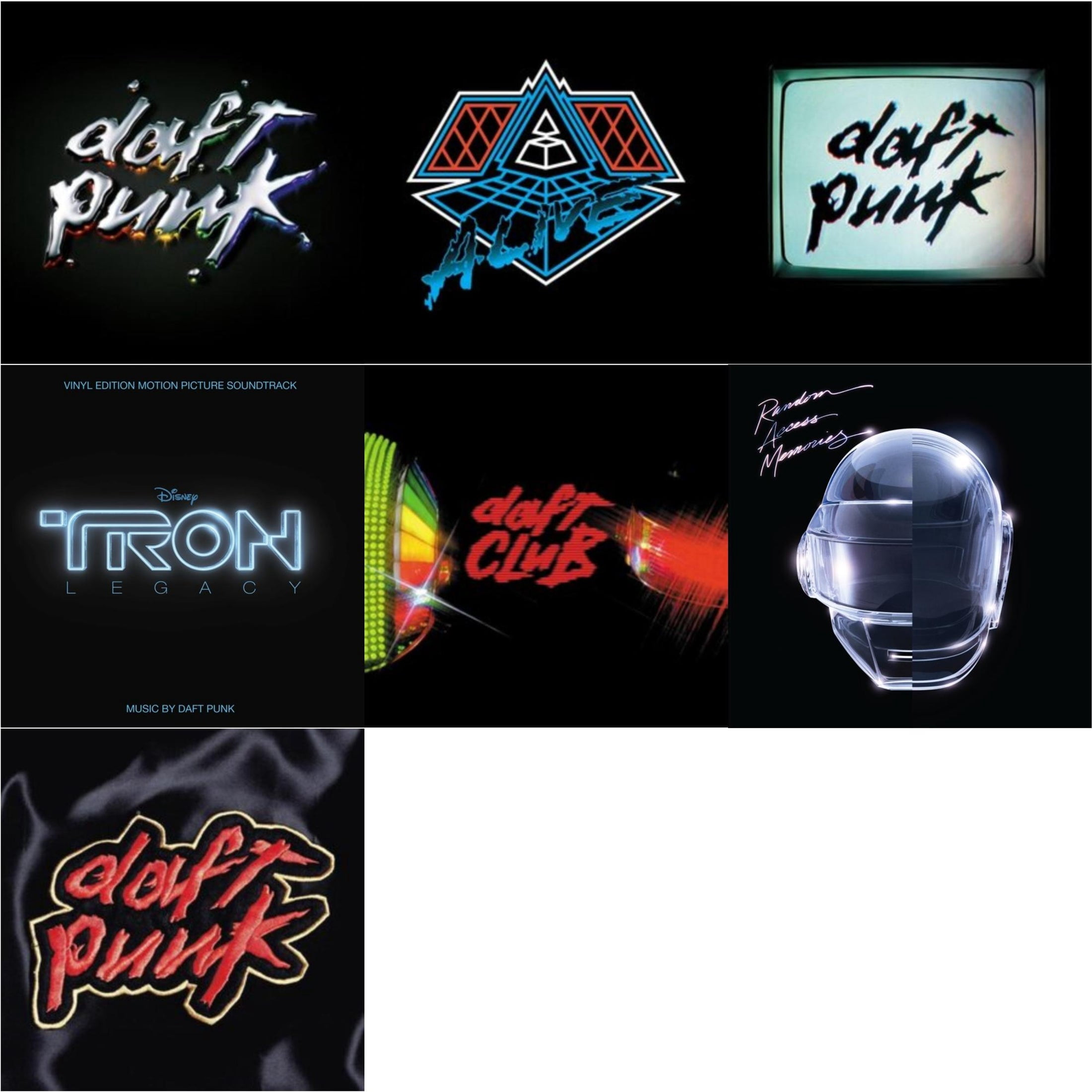 Discovery & Alive 2007 (2LP) & Human After All (2LP) & Tron: Legacy Ost ...