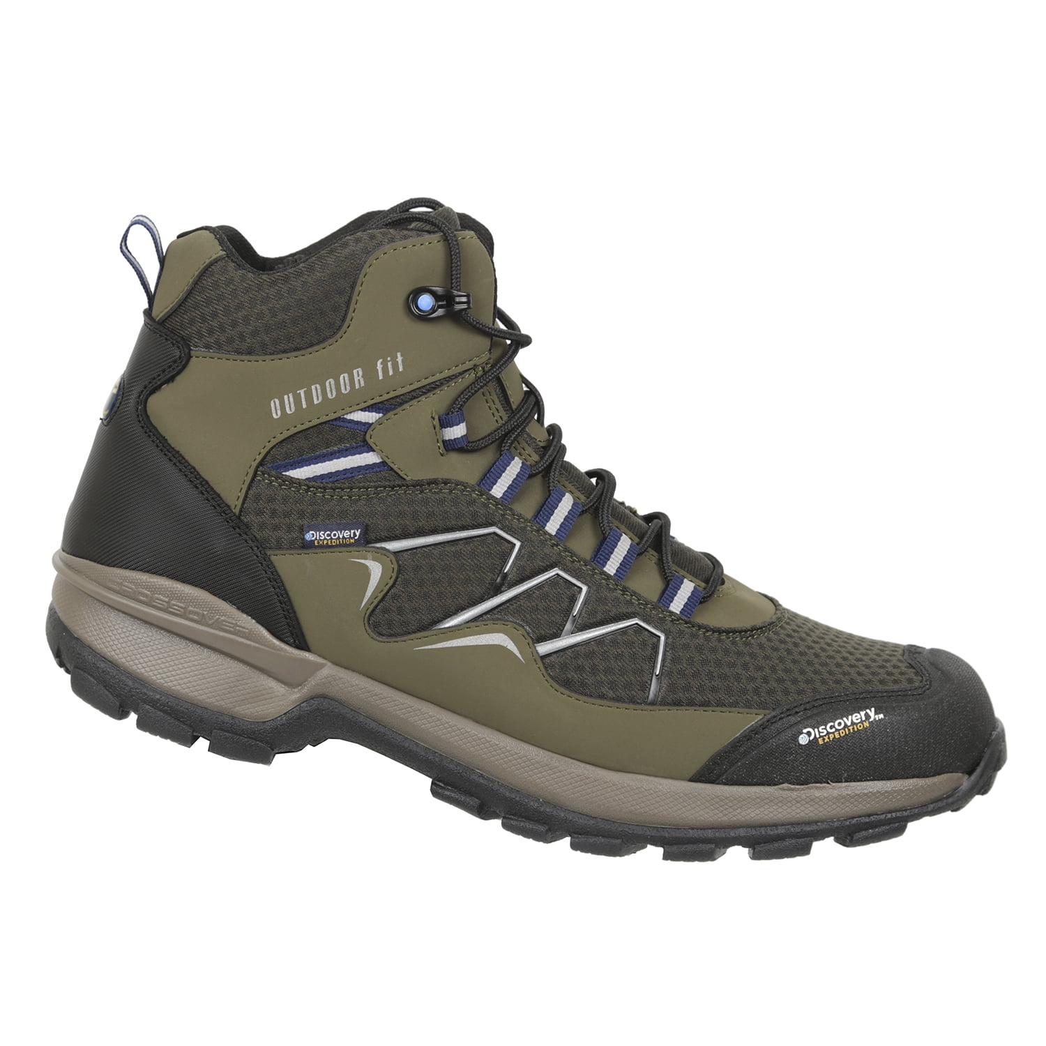 Discovery Expedition Rhon Men's Hiking Boots | Synthetic | Green color ...