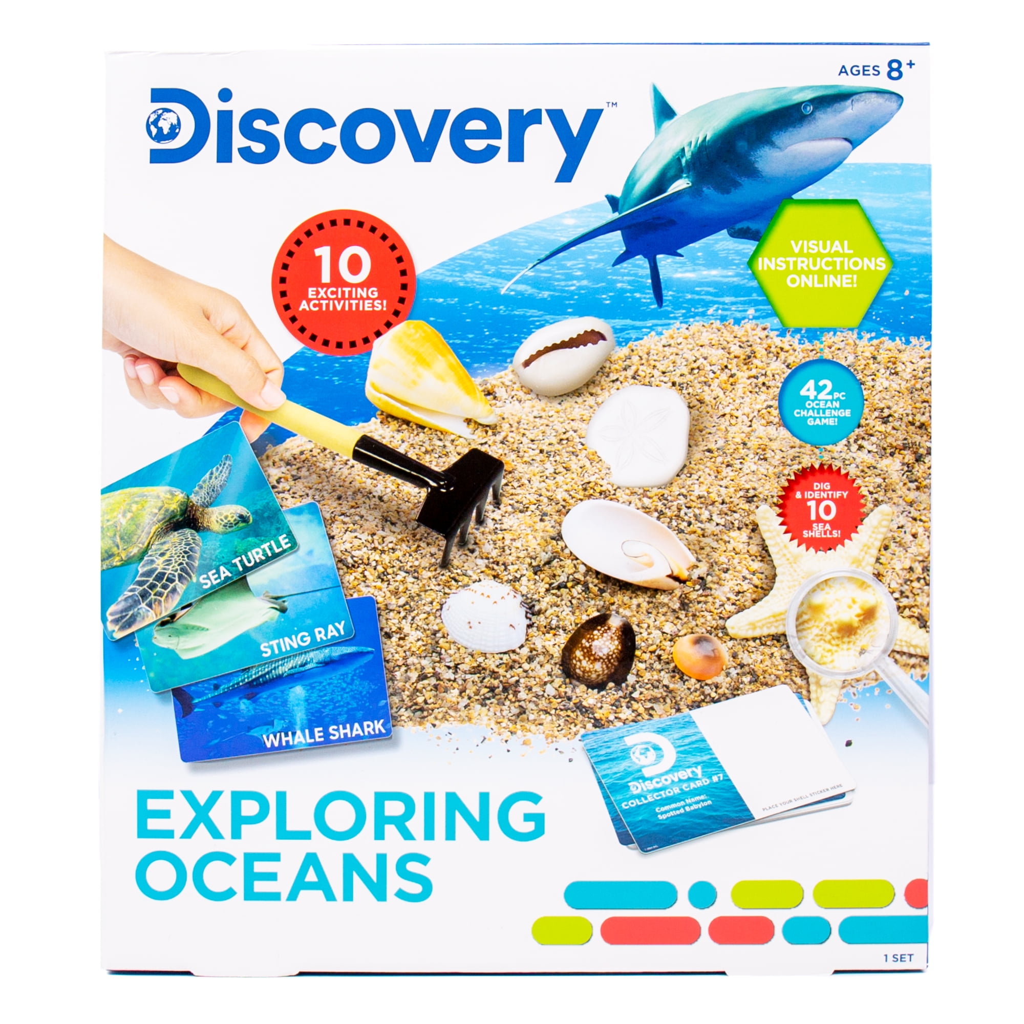 Discovery Exploring Oceans Identification & Exploration Activity Kit ...