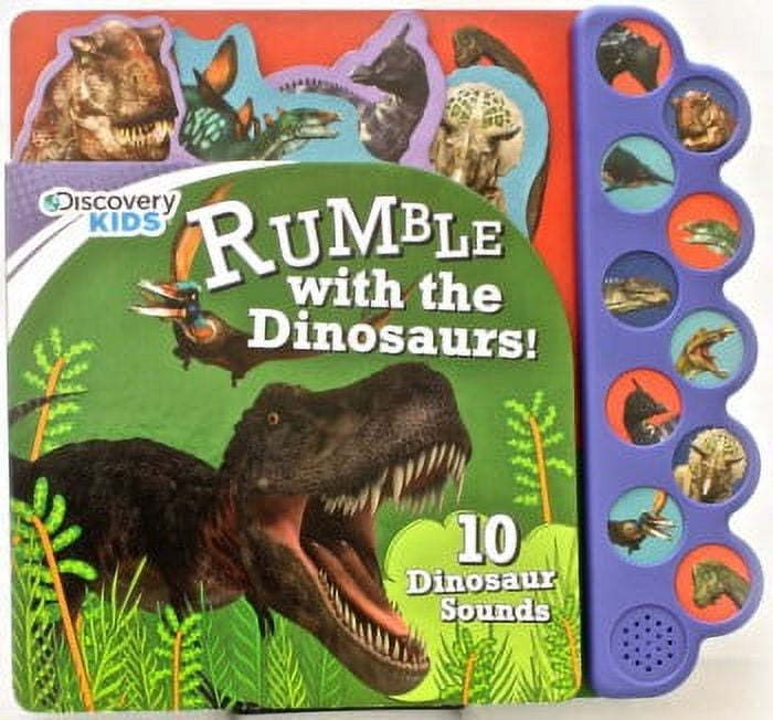Discovery Kids Dinosaurs Rumble Sound Book (Discovery 10 Button ...