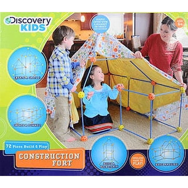 Discovery Kids Dk Construction Fort 2707263 - Walmart.com