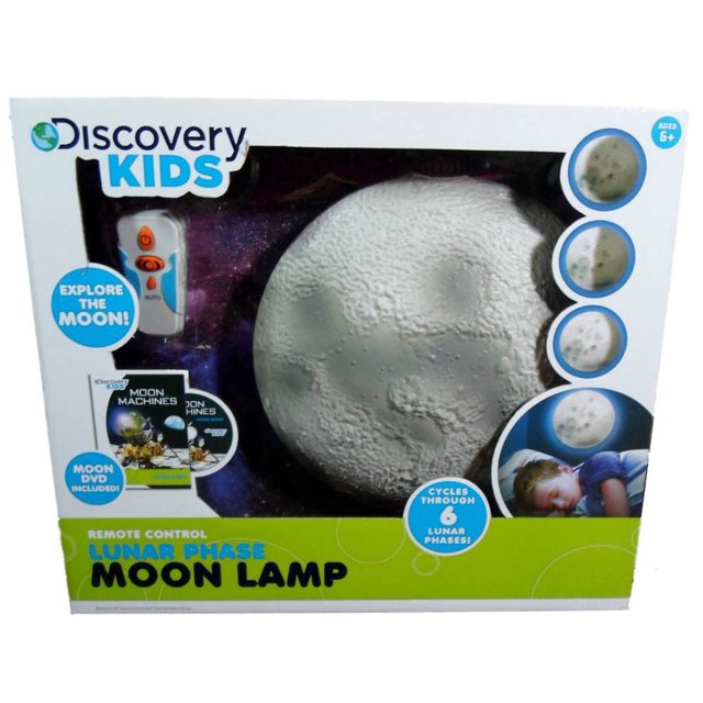 Discovery Kids Moon Lamp Remote Control Lunar Phase Explore - Walmart.com