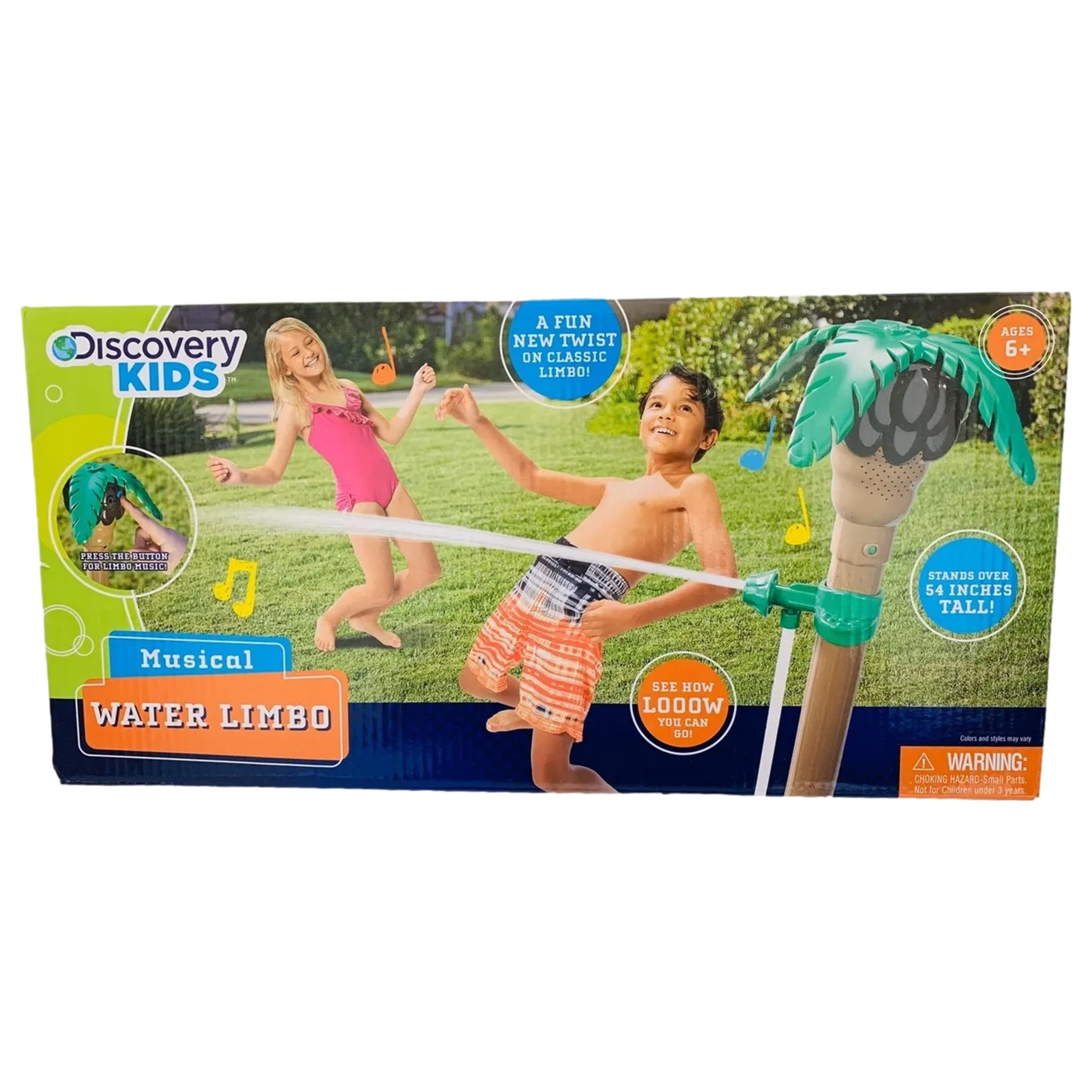 Discovery Kids Musical Water Limbo Sprinkler Game - Walmart.com