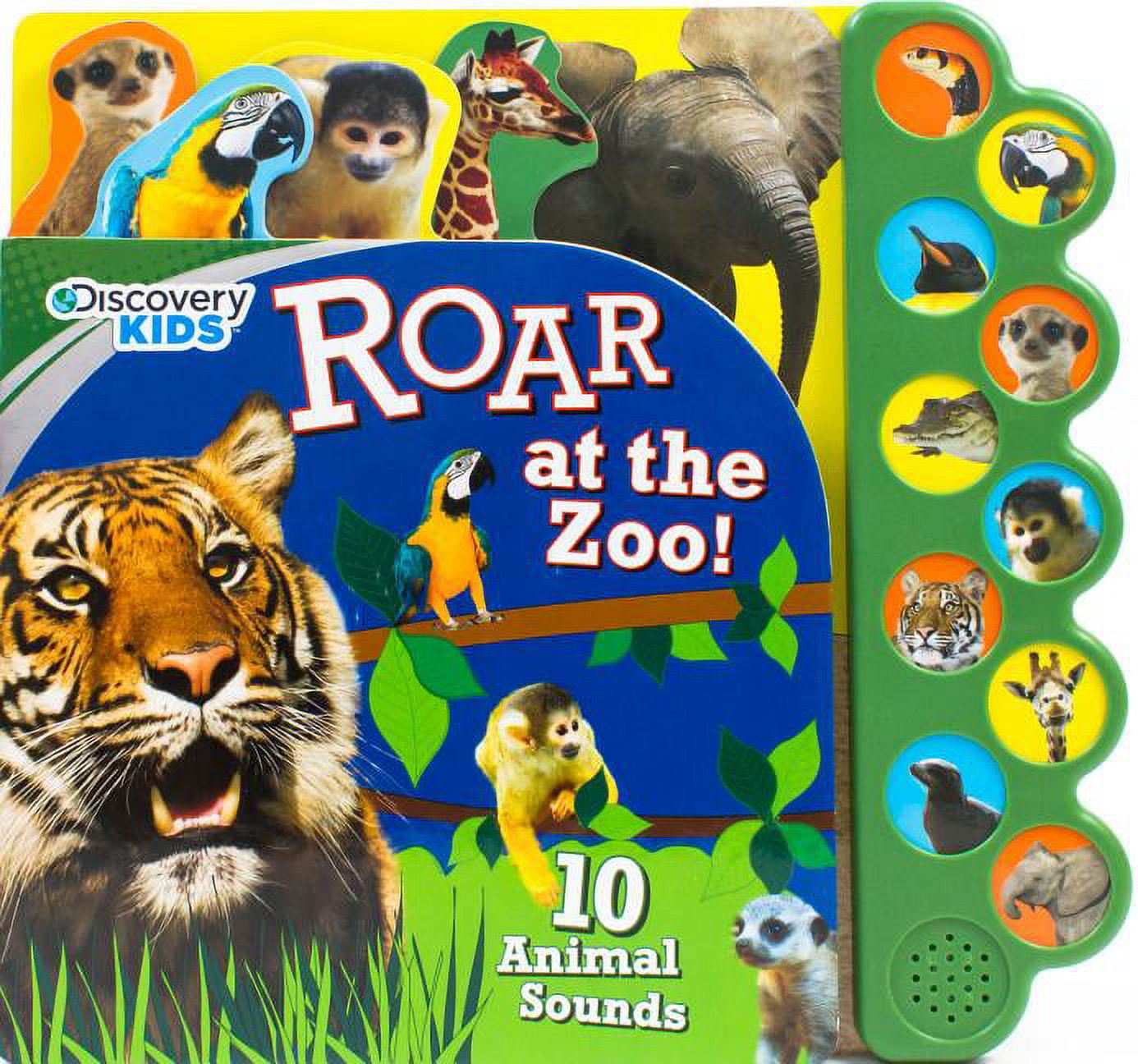 Discovery Kids Roar at the Zoo!: 10 Animal Sounds (Hardcover) by ...