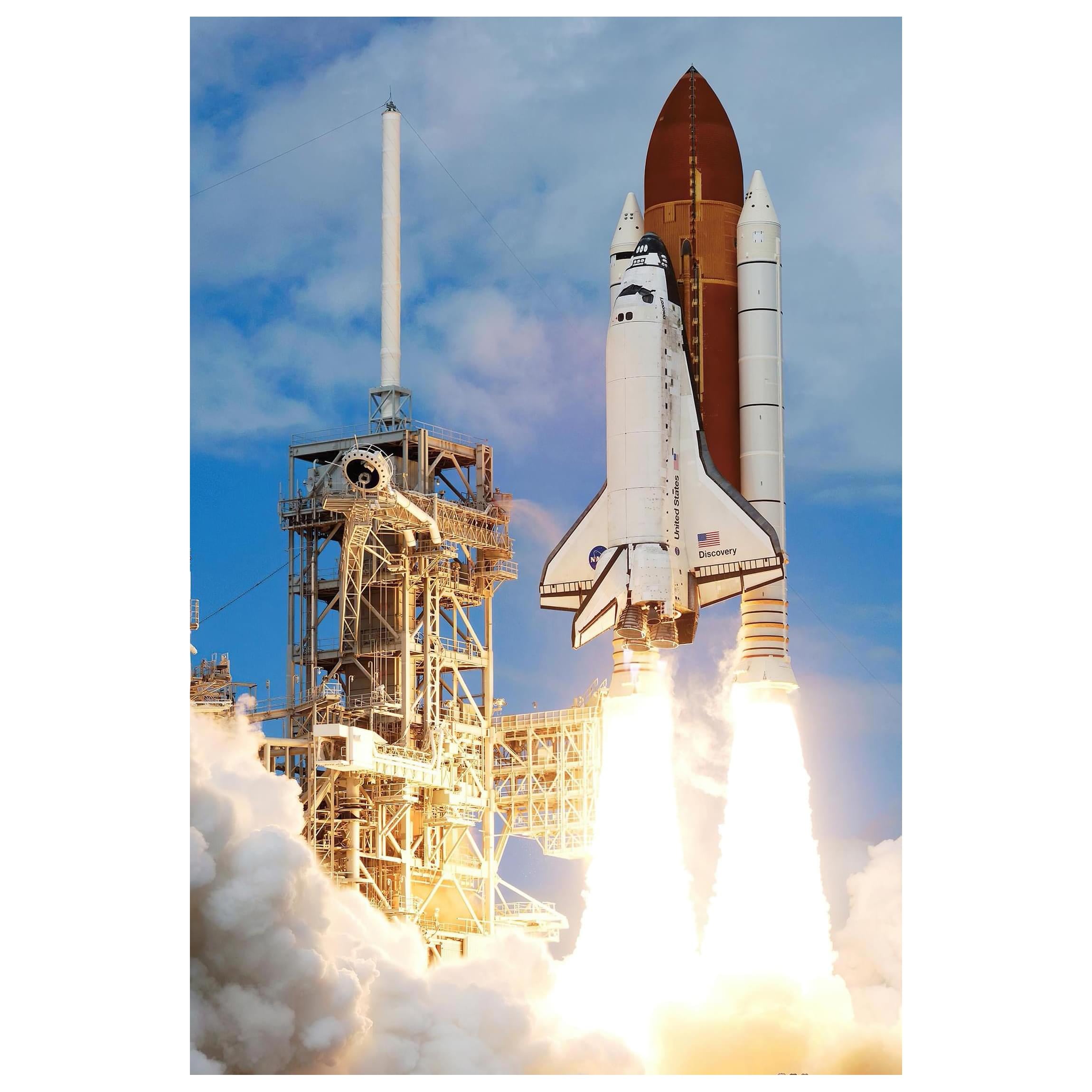Discovery Launch NASA Space Shuttle 1000 Piece Jigsaw Puzzle - Walmart.com
