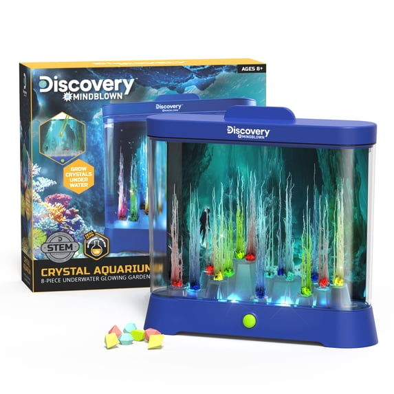 Discovery™ #Mindblown Crystal Aquarium 8-Piece Set - Underwater Crystal ...