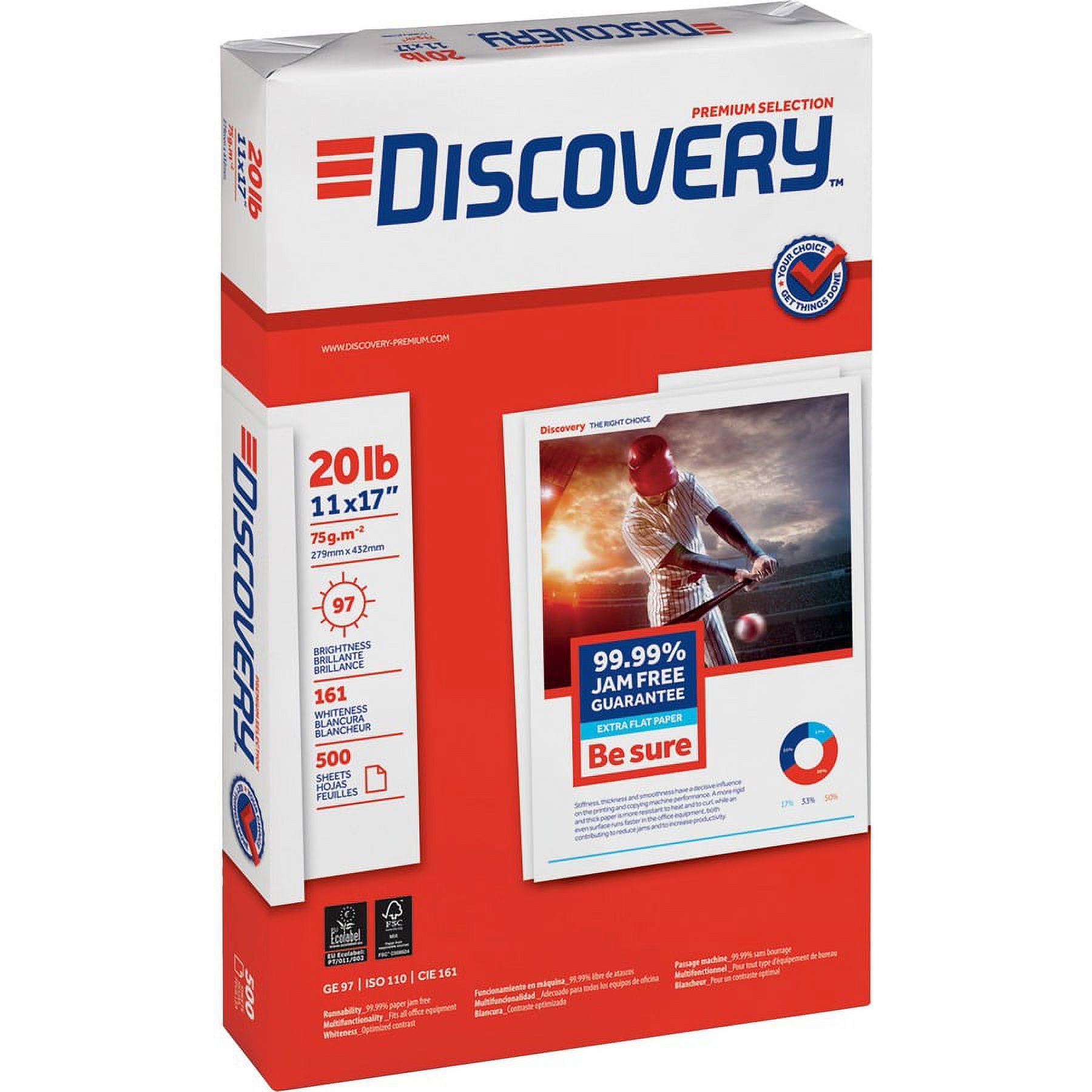 Discovery Premium Selection Laser, Inkjet Copy & Multipurpose Paper ...