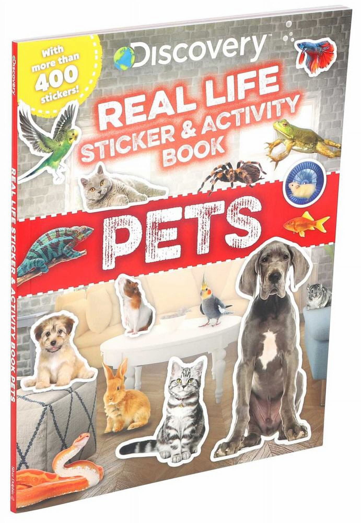 Discovery Real Life Sticker and Activity Book: Pets (Paperback ...
