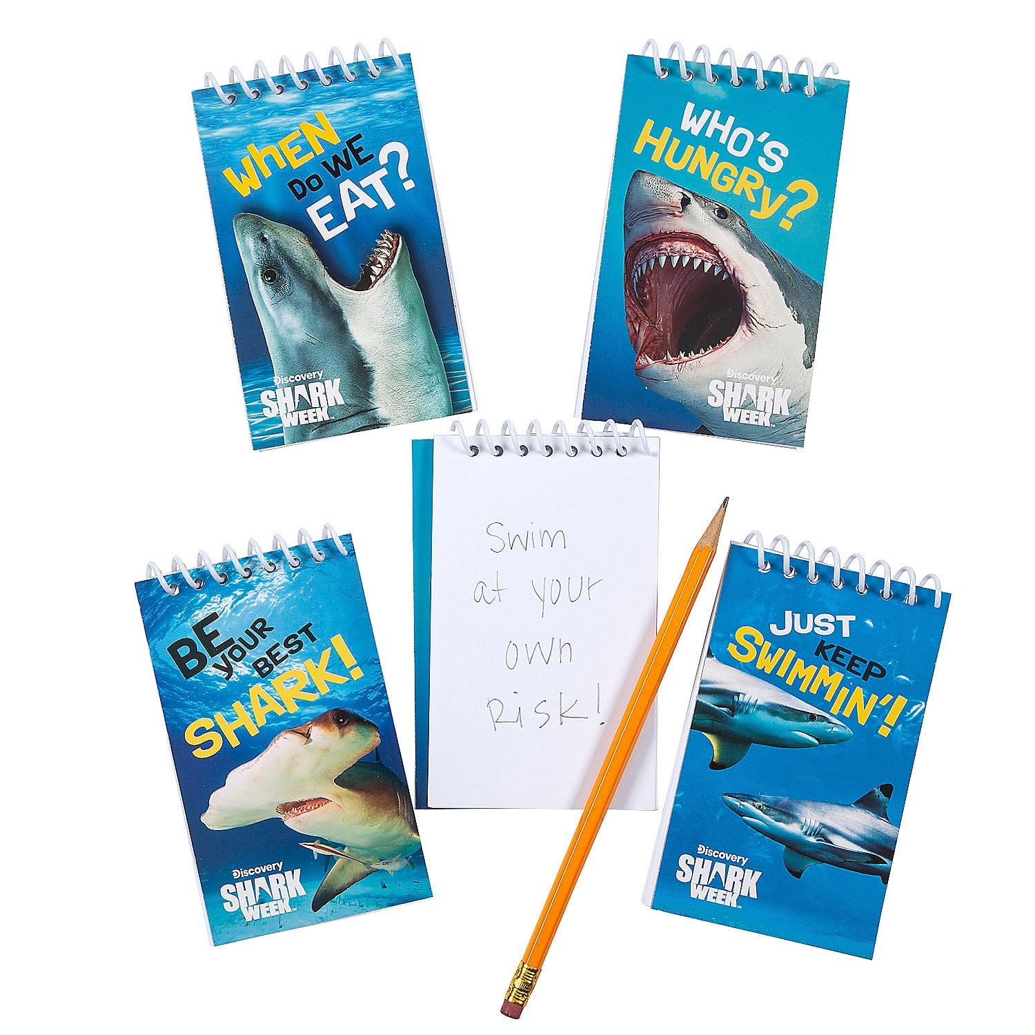 Discovery Shark Week Spiral Notepads - Walmart.com