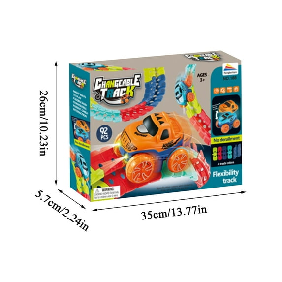 Discovery Toys – Crazy Climb Track | Car Track Set with LED Light-Up ...