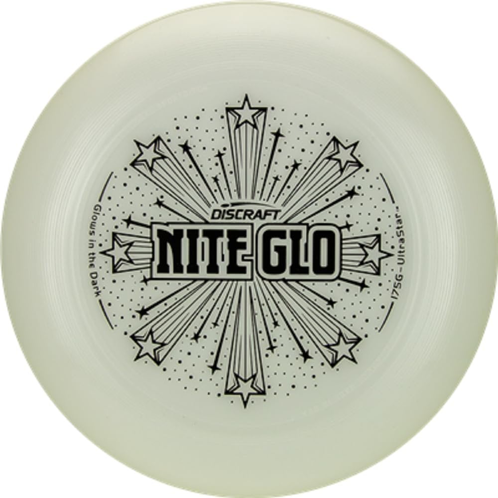 Discraft 175 gram Ultra Star Sport Disc, Nite Glo with Deluxe Packaging ...