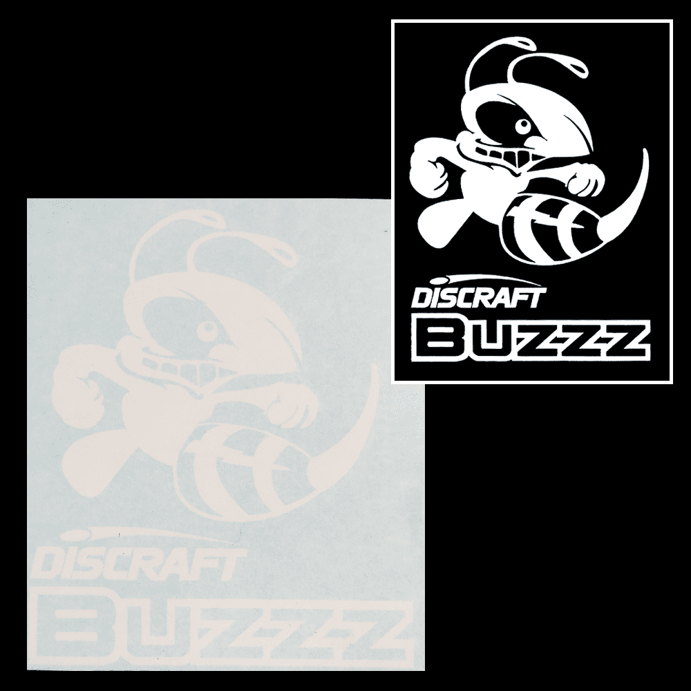 Discraft Buzzz Design Vinyl Decal Sticker - Walmart.com