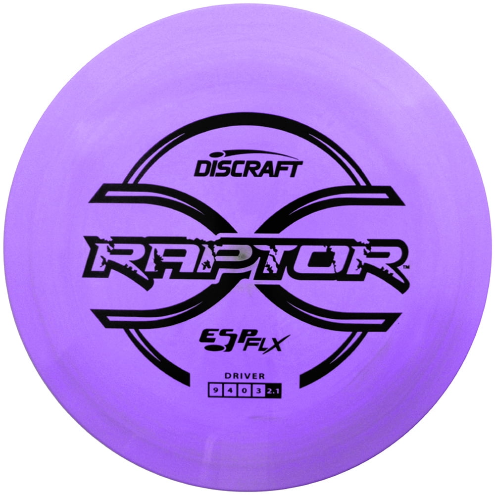Discraft ESP FLX Raptor Distance Driver Golf Disc - Colors Will Vary ...
