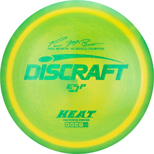 Discraft ESP Heat Paul McBeth 6X Signature Series 170-172 Gram Distance ...