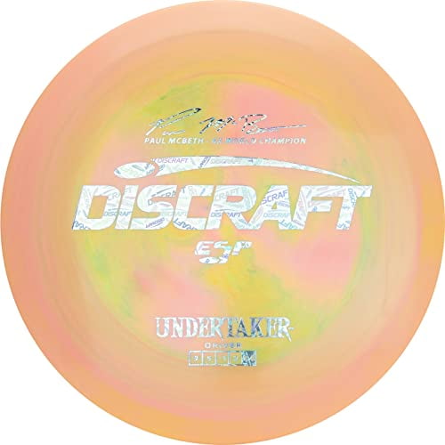 Discraft ESP Undertaker Paul McBeth 6X Signature Series 160-166 Gram ...