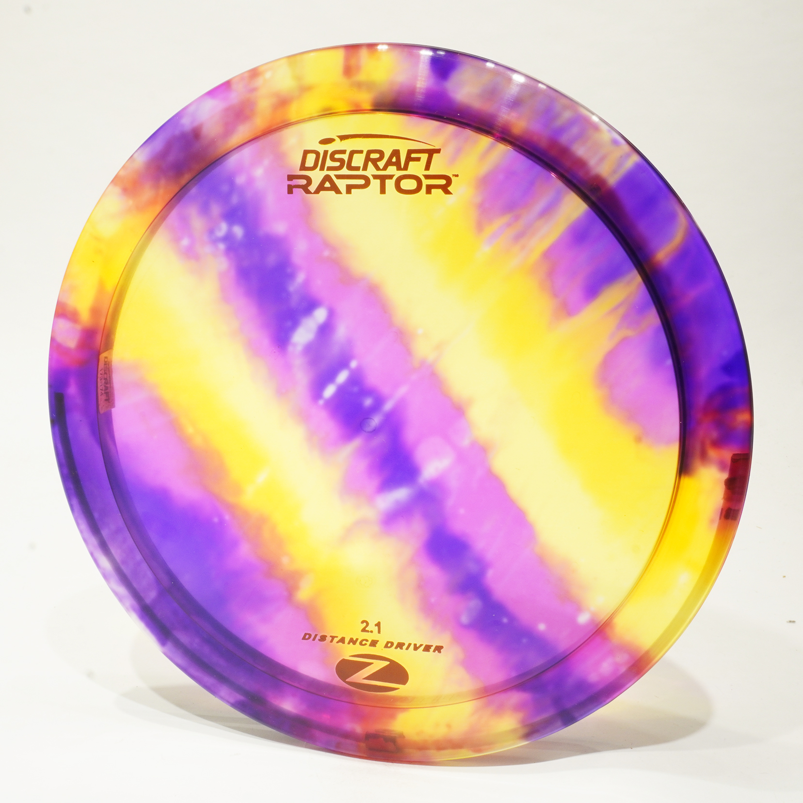 Discraft Fly Dye Z Raptor Disc Golf Fairway Driver, Colorful & Unique ...