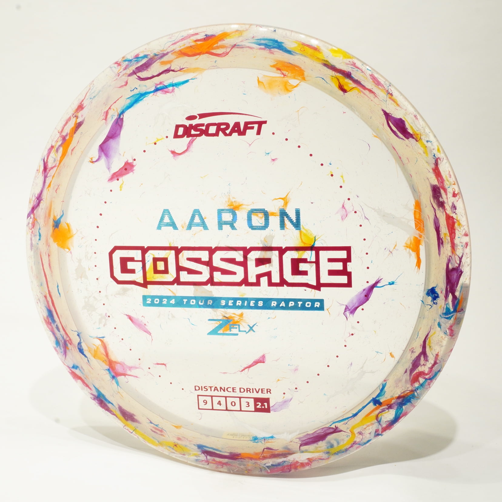 Discraft Gossage Jawbreaker Z FLX Raptor 2024 Tour Series Disc Golf ...