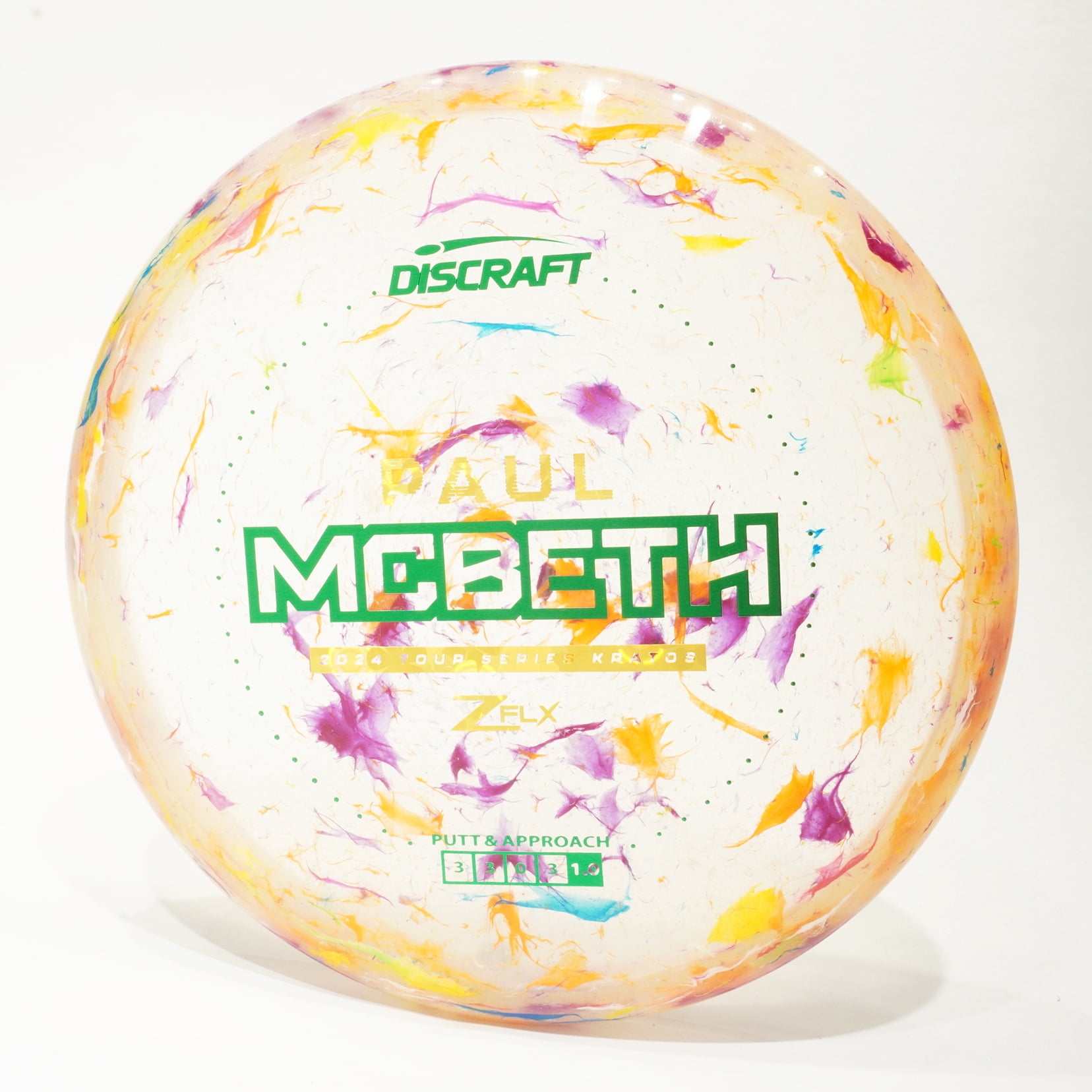 Discraft McBeth Jawbreaker Z Flx Kratos 2024 Disc Golf Putter ...