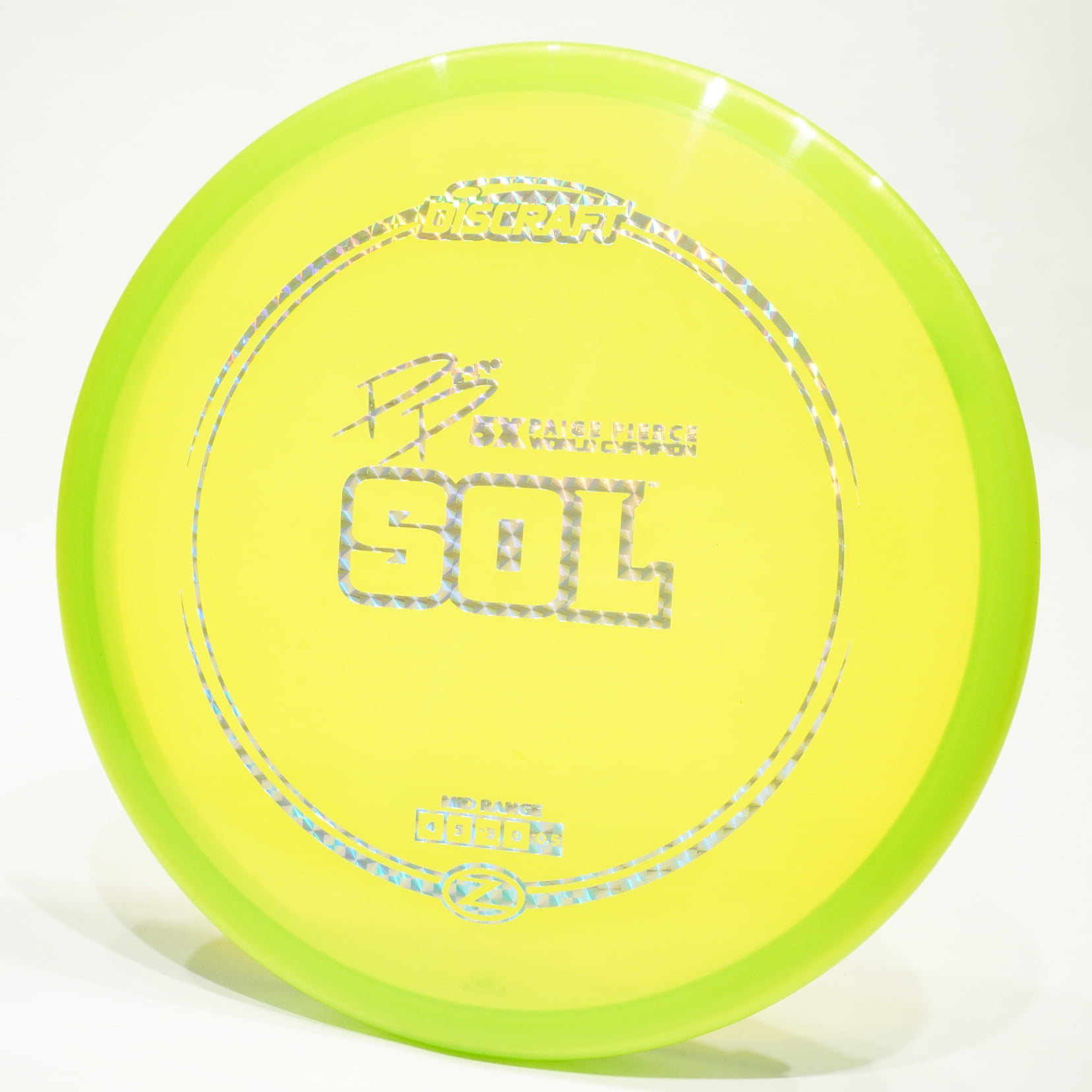 Discraft Paige Pierce (Z-Line) Sol - 5x Disc Golf Midrange Disc, Pick ...