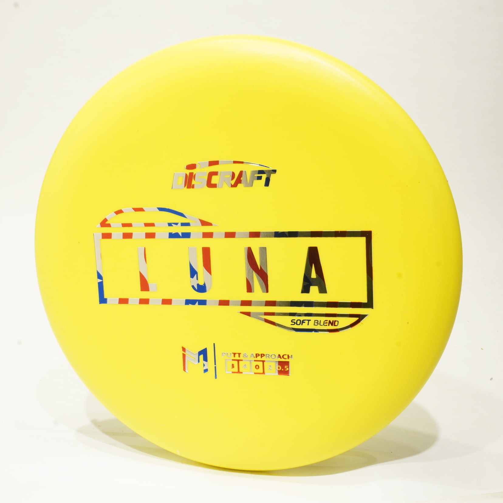 Discraft Paul McBeth Soft Blend Luna Disc Golf Putter & Approach Disc ...