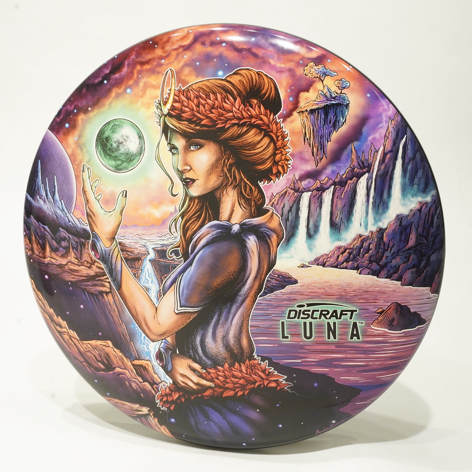 Discraft Paul McBeth SuperColor Luna Disc Golf Putter & Approach Disc ...