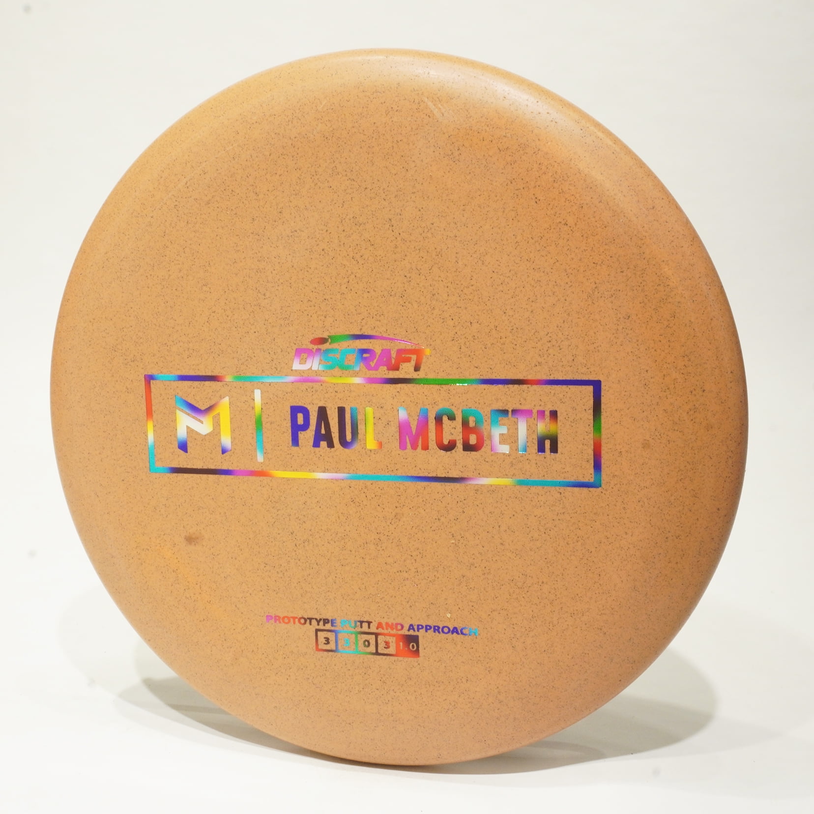 Discraft Prototype Paul McBeth Rubber Blend Kratos Disc Golf Putter ...