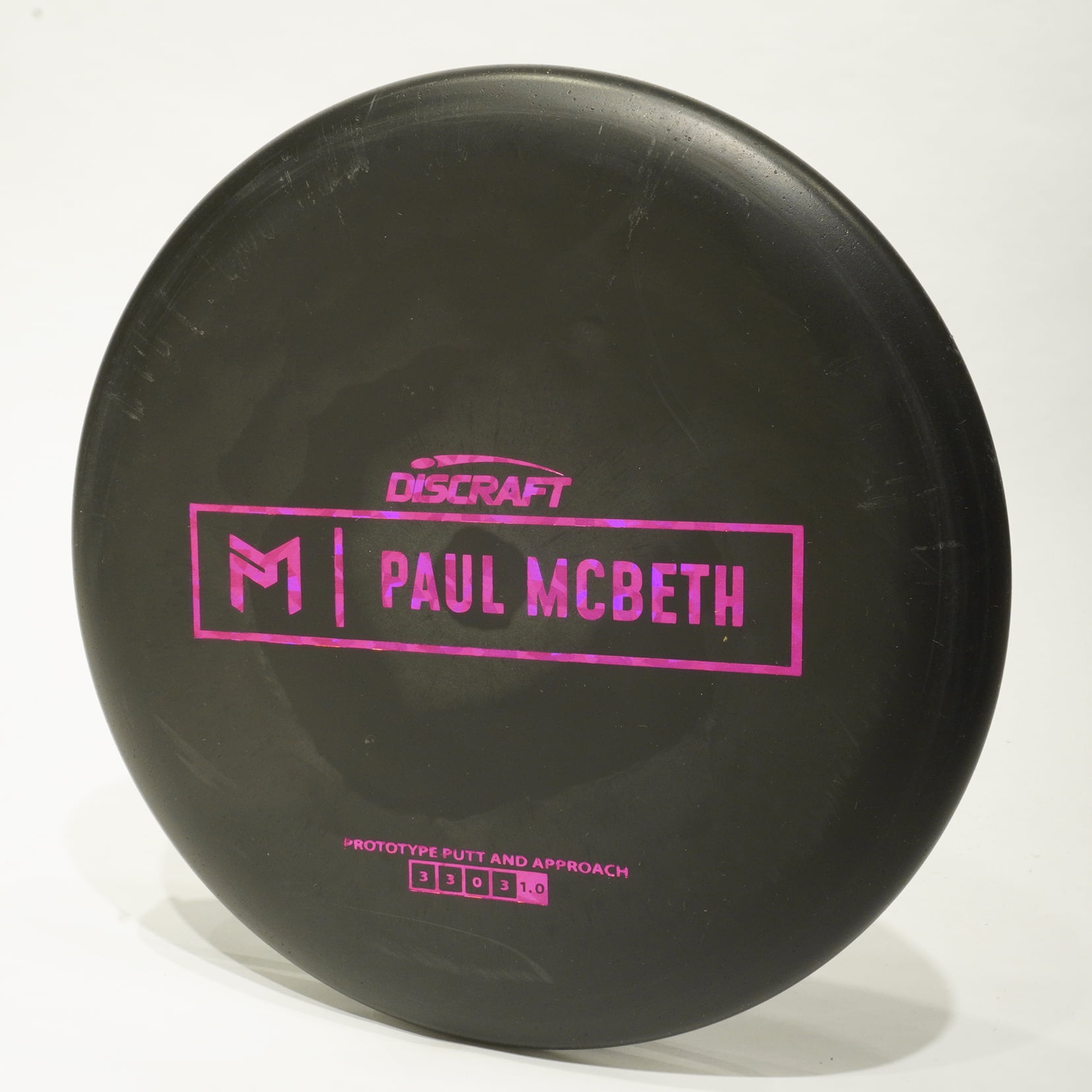 Discraft Prototype Paul McBeth Rubber Blend Kratos Disc Golf Putter ...