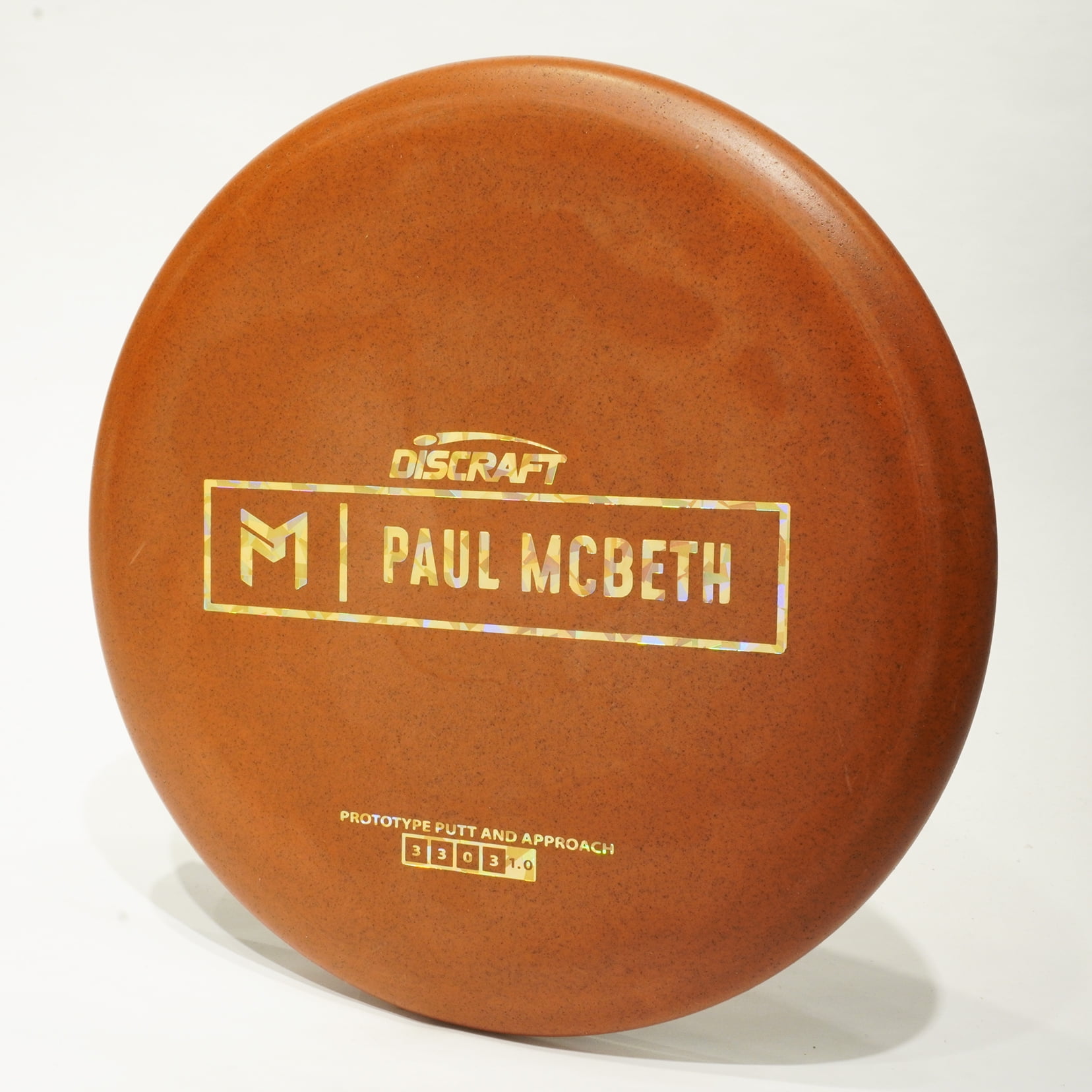 Discraft Prototype Paul McBeth Rubber Blend Kratos Disc Golf Putter ...